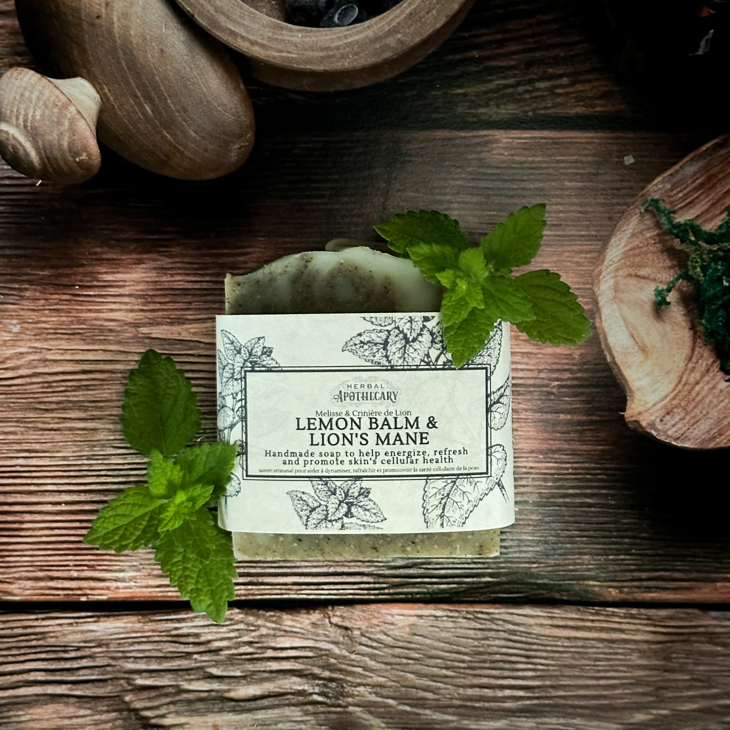 Lemon Balm & Lion's Mane – Herbal Apothecary